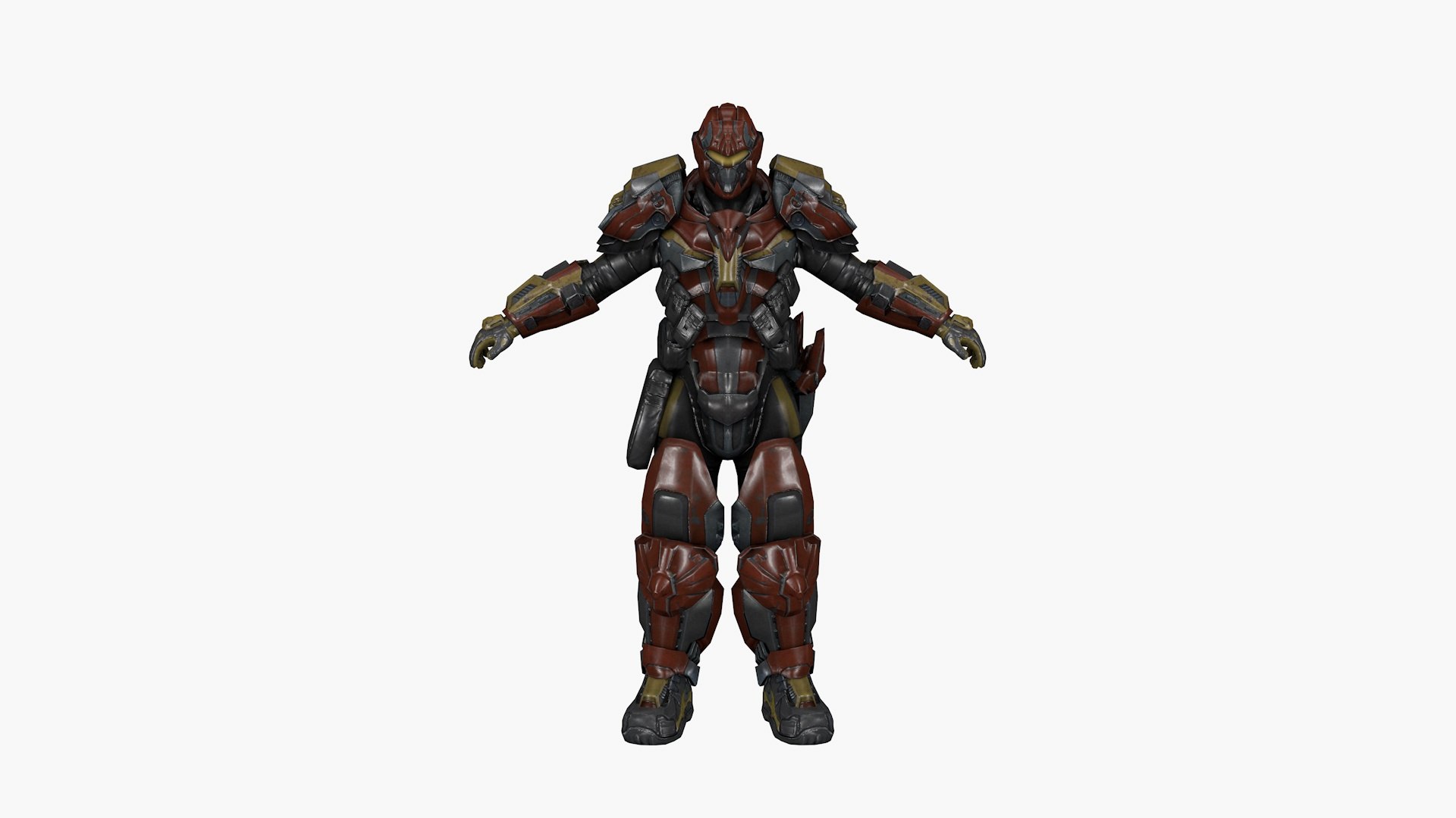 Space Soldier V2 Model - TurboSquid 2350505