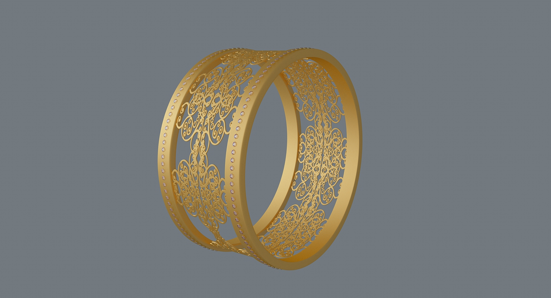 3D Diamond Bangle Model - TurboSquid 1208139