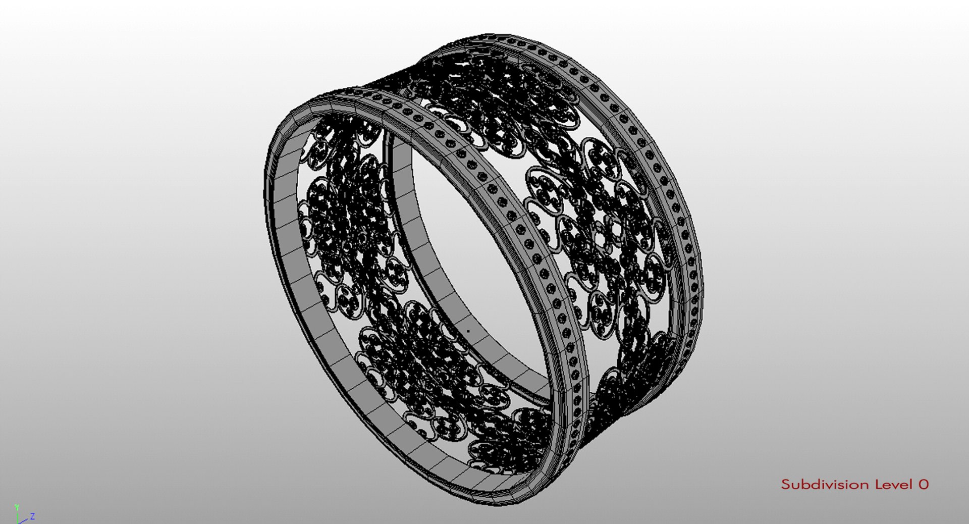 3D Diamond Bangle Model - TurboSquid 1208139