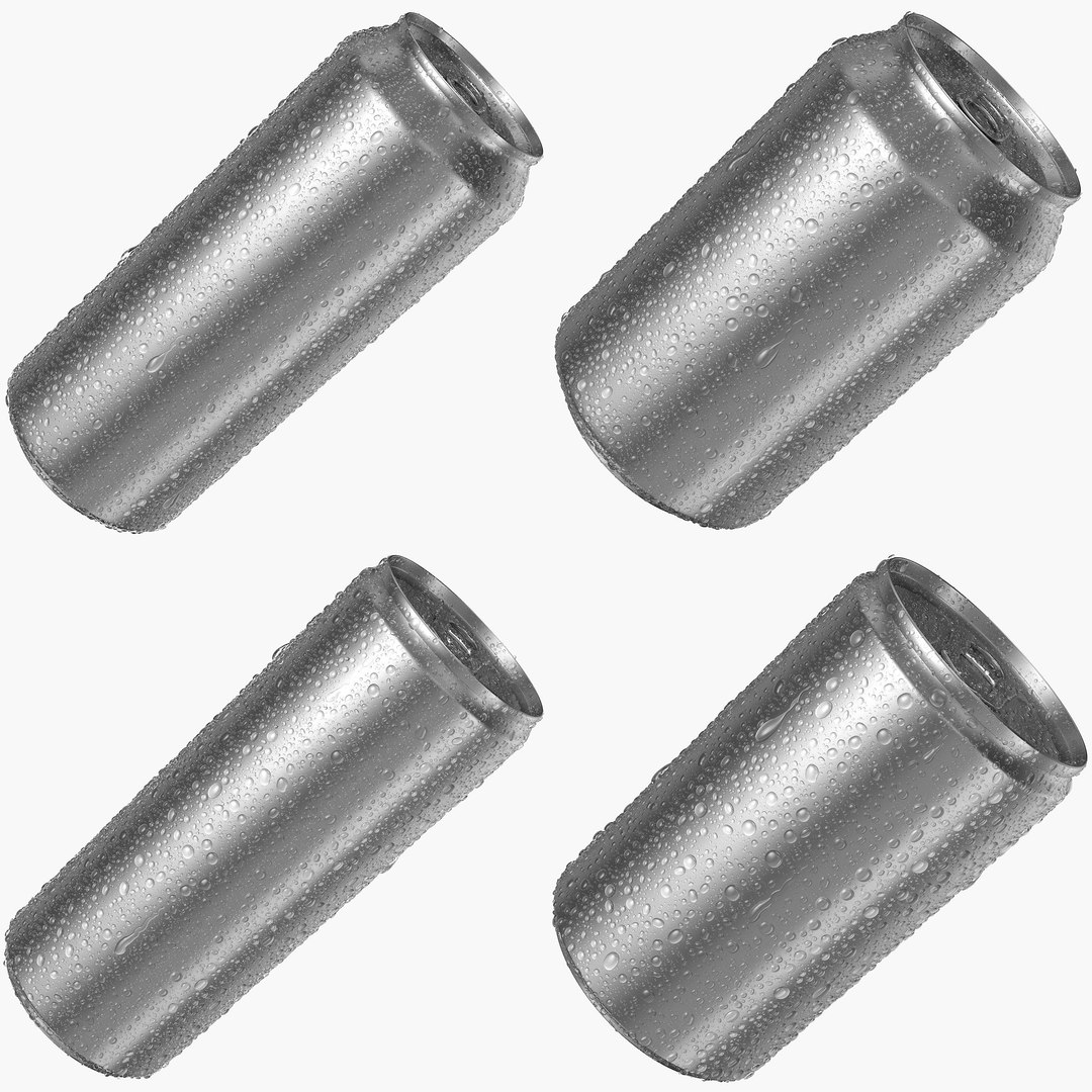 Condensation Cans Collection 3D model - TurboSquid 2078047