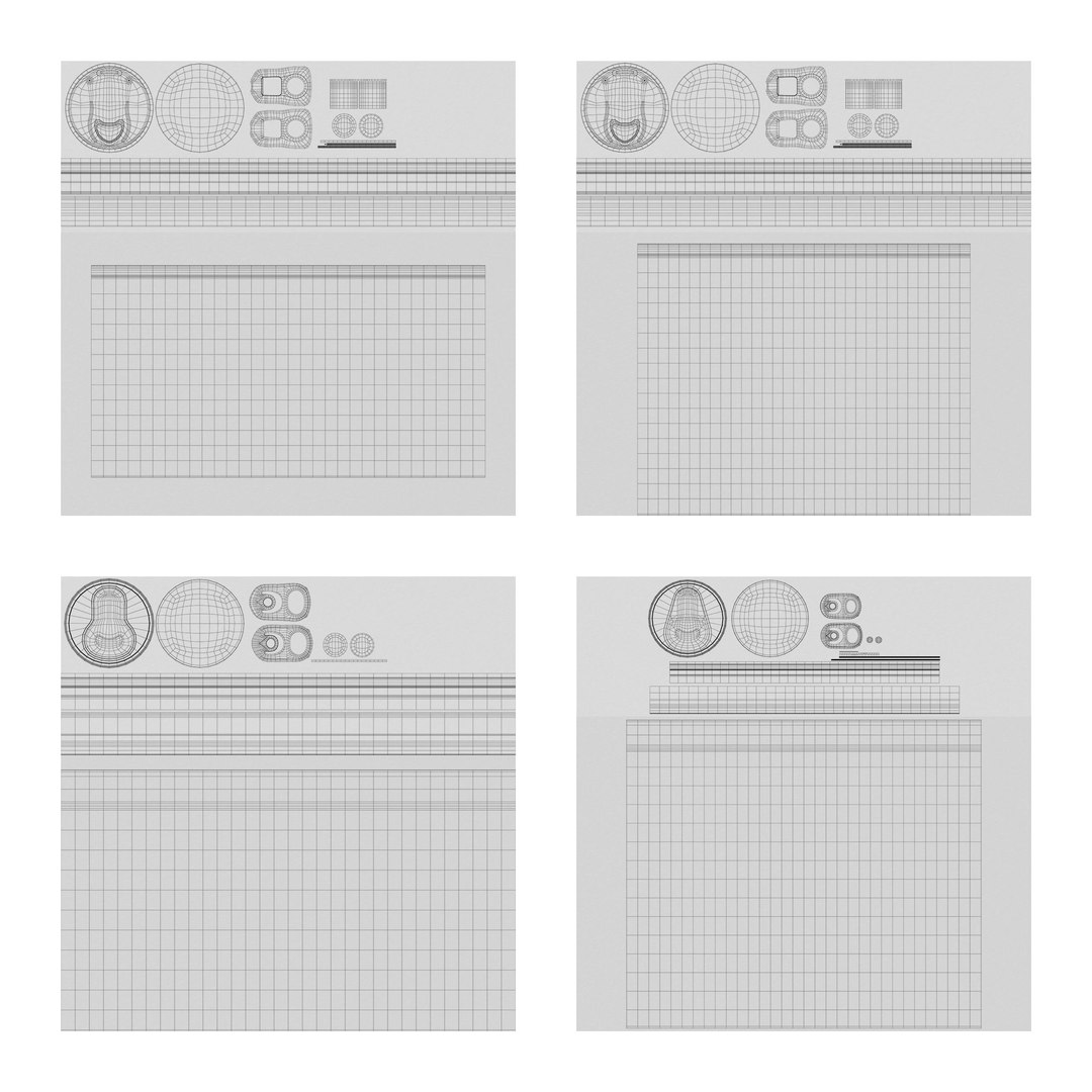 Condensation Cans Collection 3D Model - TurboSquid 2078047