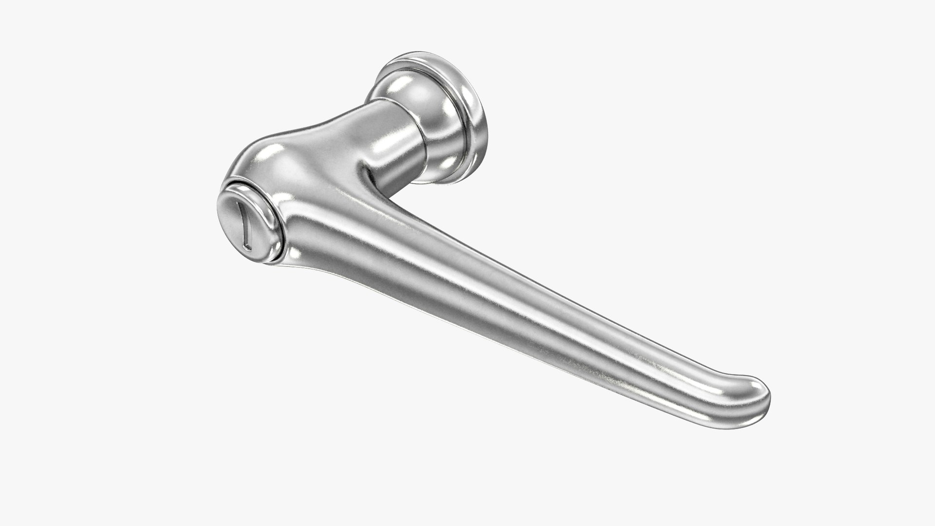 3D Retro Car Door Handle V1 Model - TurboSquid 2032445