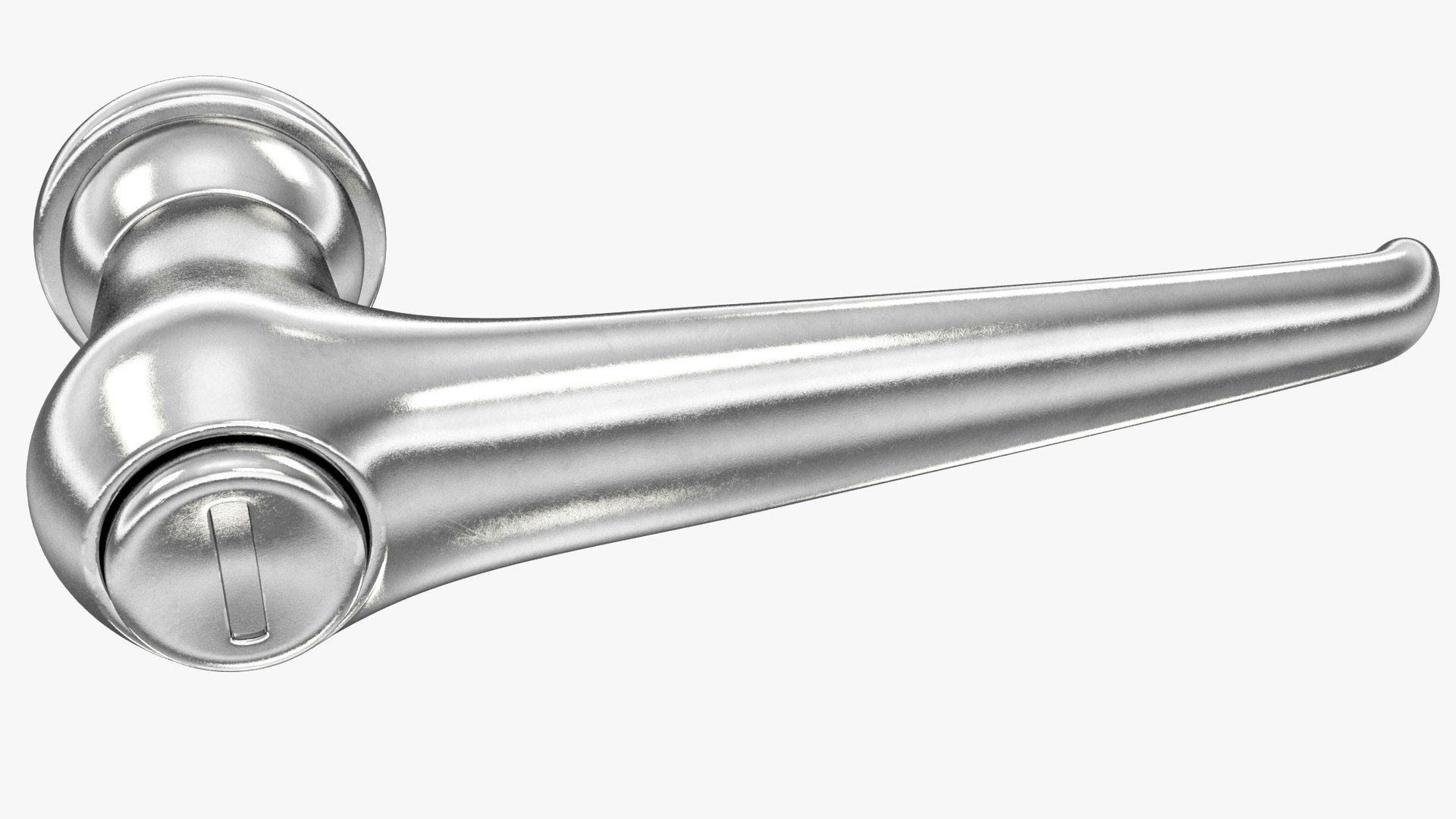 3D Retro Car Door Handle V1 Model - TurboSquid 2032445