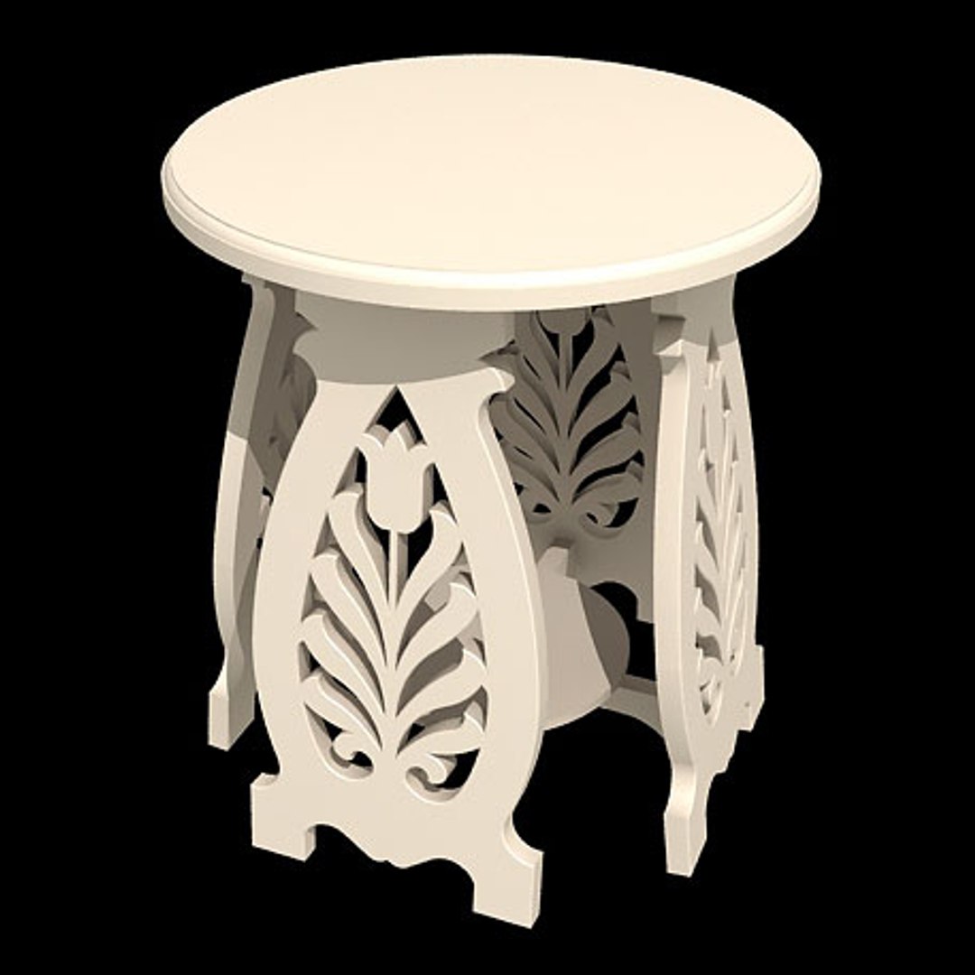 3ds Max Table Furniture