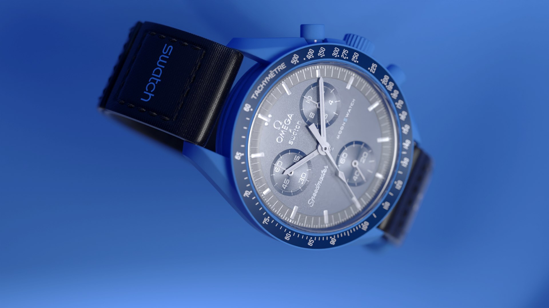 3D Model Moonswatch Mission To Neptune - TurboSquid 2225414