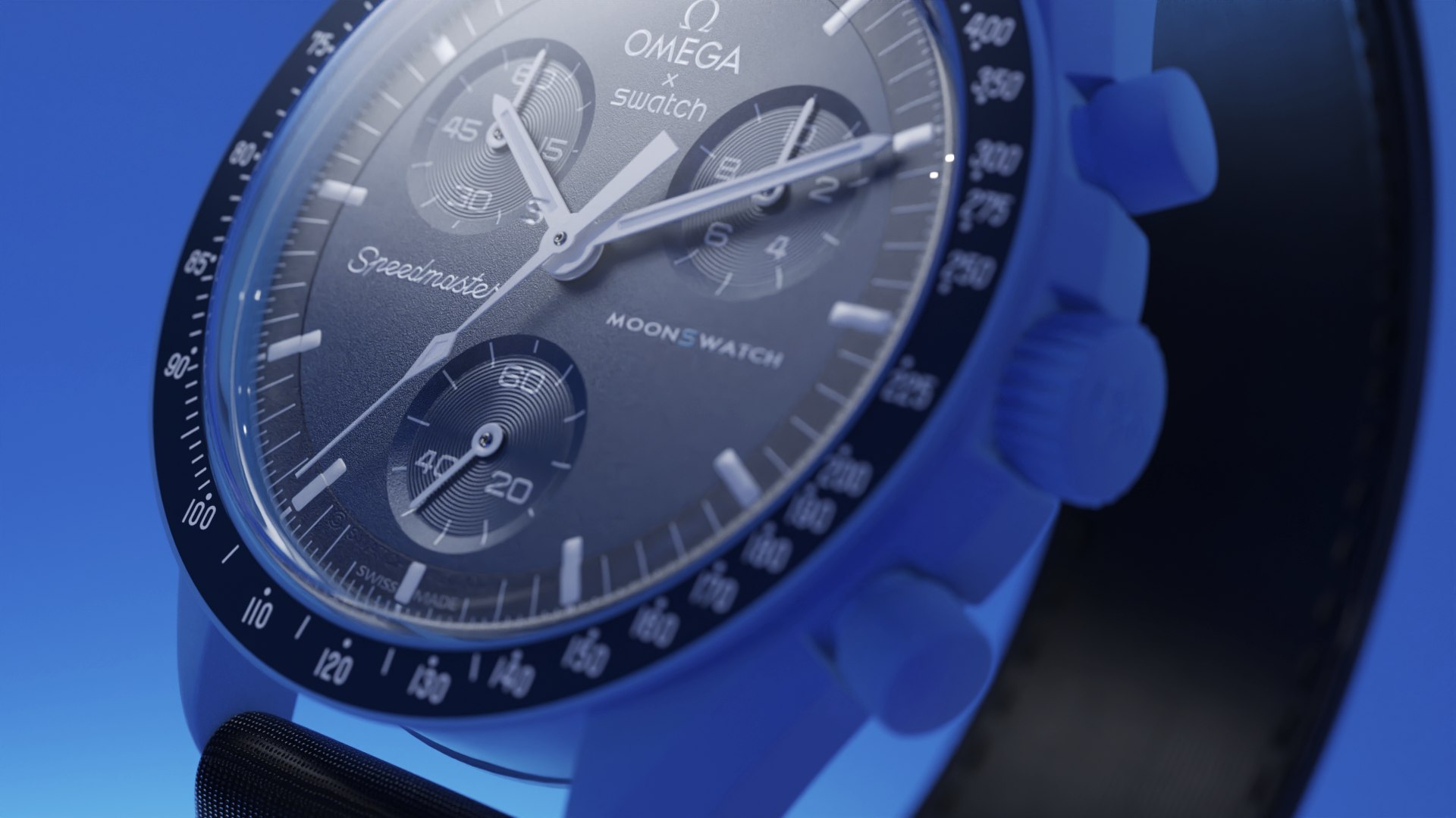 3D Model Moonswatch Mission To Neptune - TurboSquid 2225414