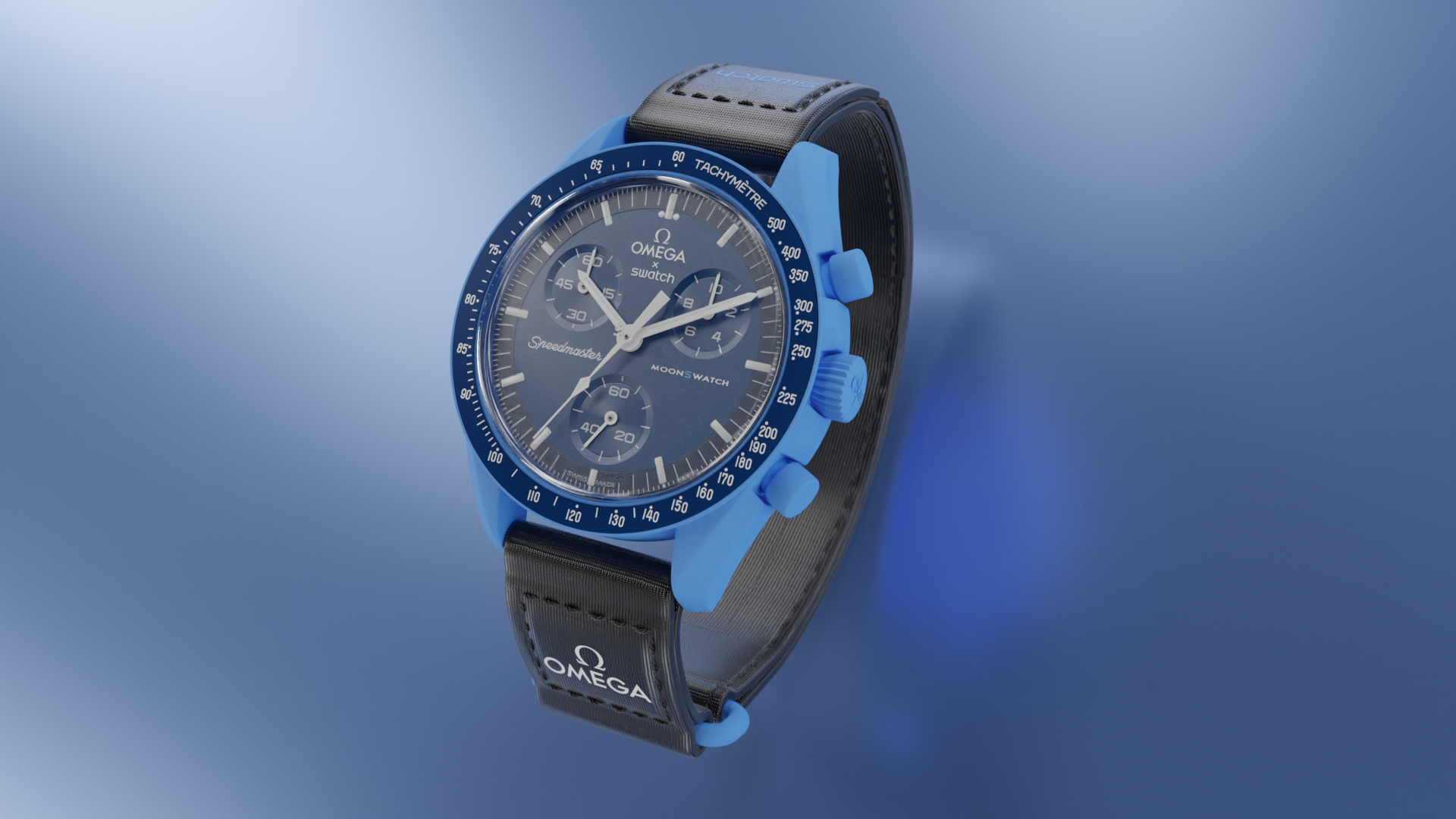 3D Model Moonswatch Mission To Neptune - TurboSquid 2225414