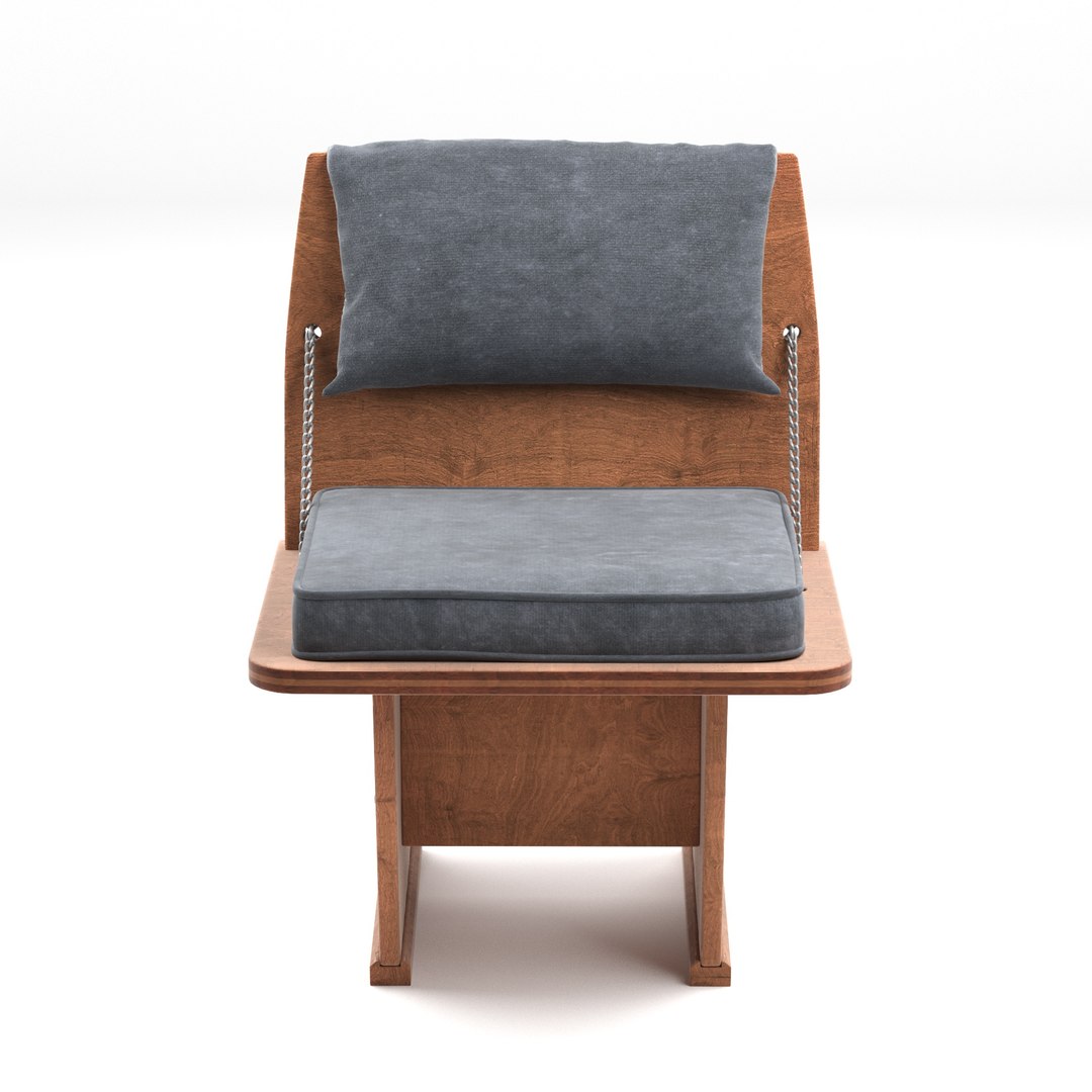 3D Model Frank Lloyd Wright Lounge Chairs - TurboSquid 1883146