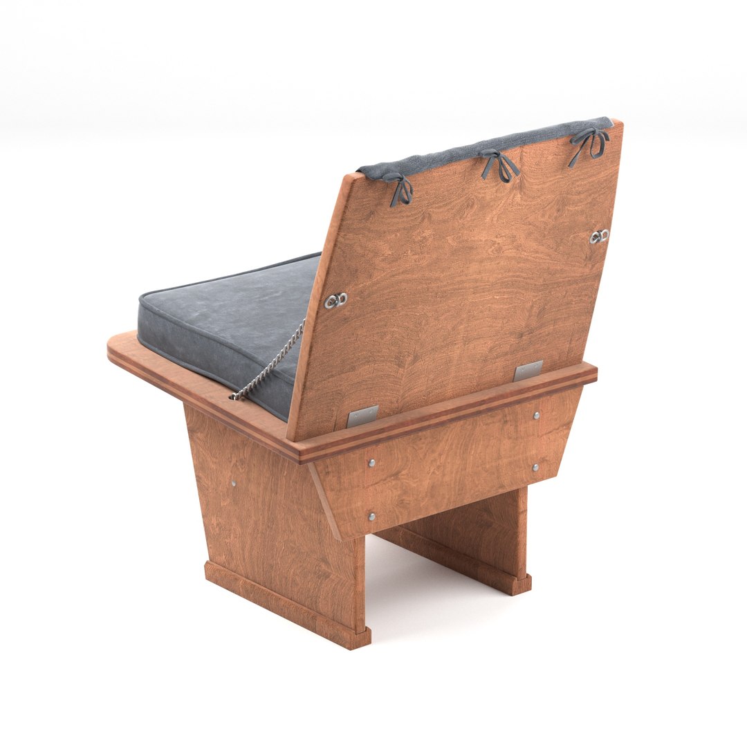 3D Model Frank Lloyd Wright Lounge Chairs - TurboSquid 1883146