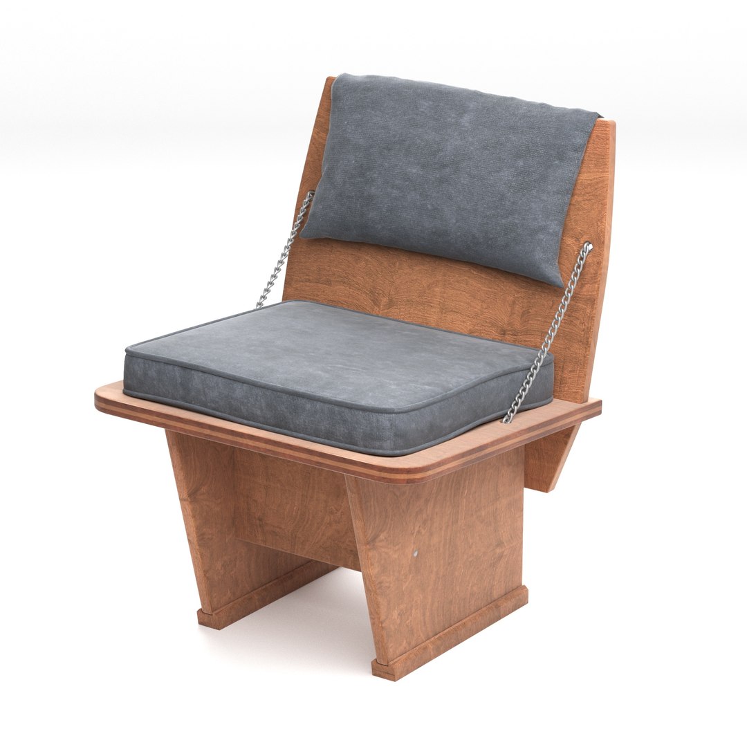 3D Model Frank Lloyd Wright Lounge Chairs - TurboSquid 1883146