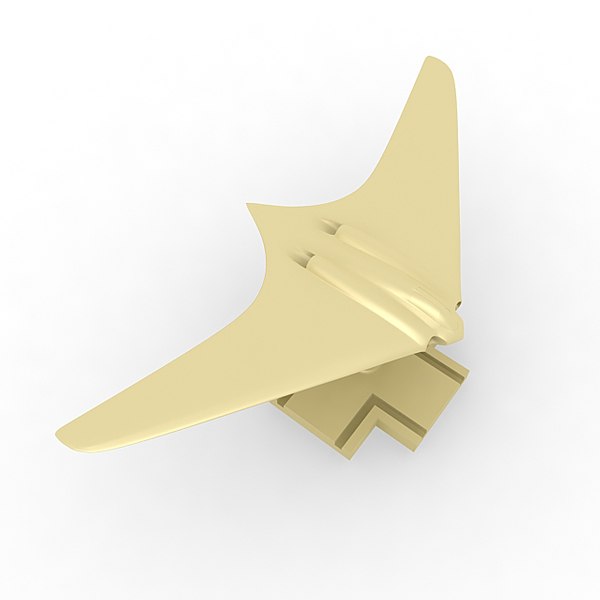 3d print german stealth fighter