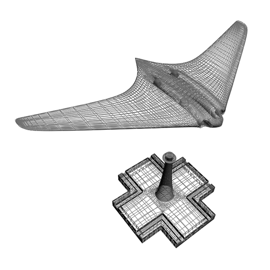 3d print german stealth fighter