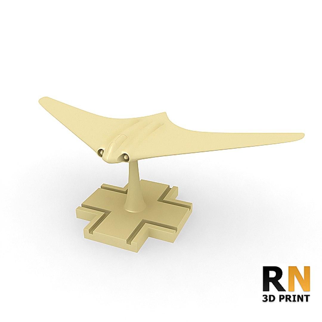 3d Print German Stealth Fighter