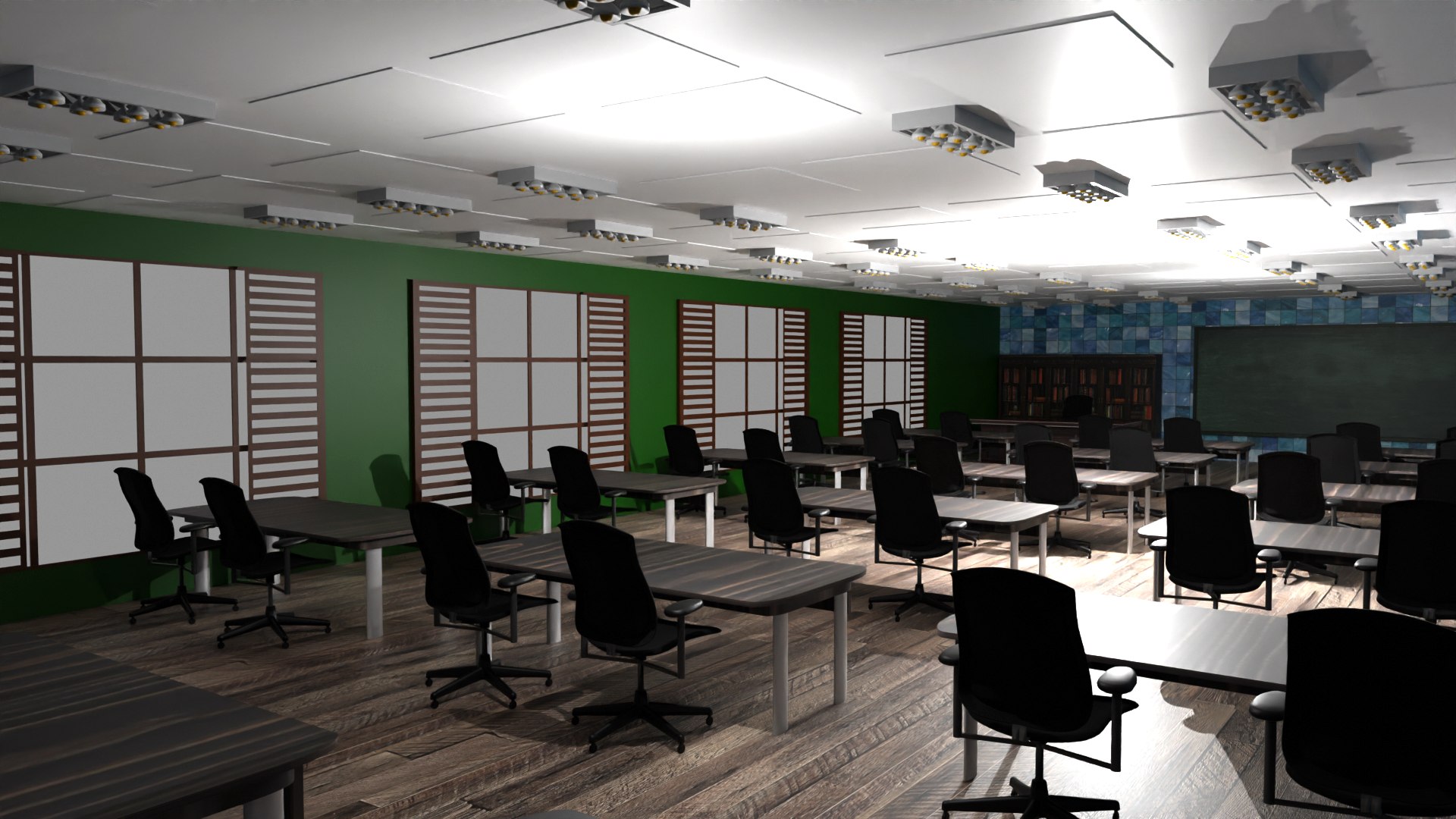 School Class Interior 3D - TurboSquid 2178861