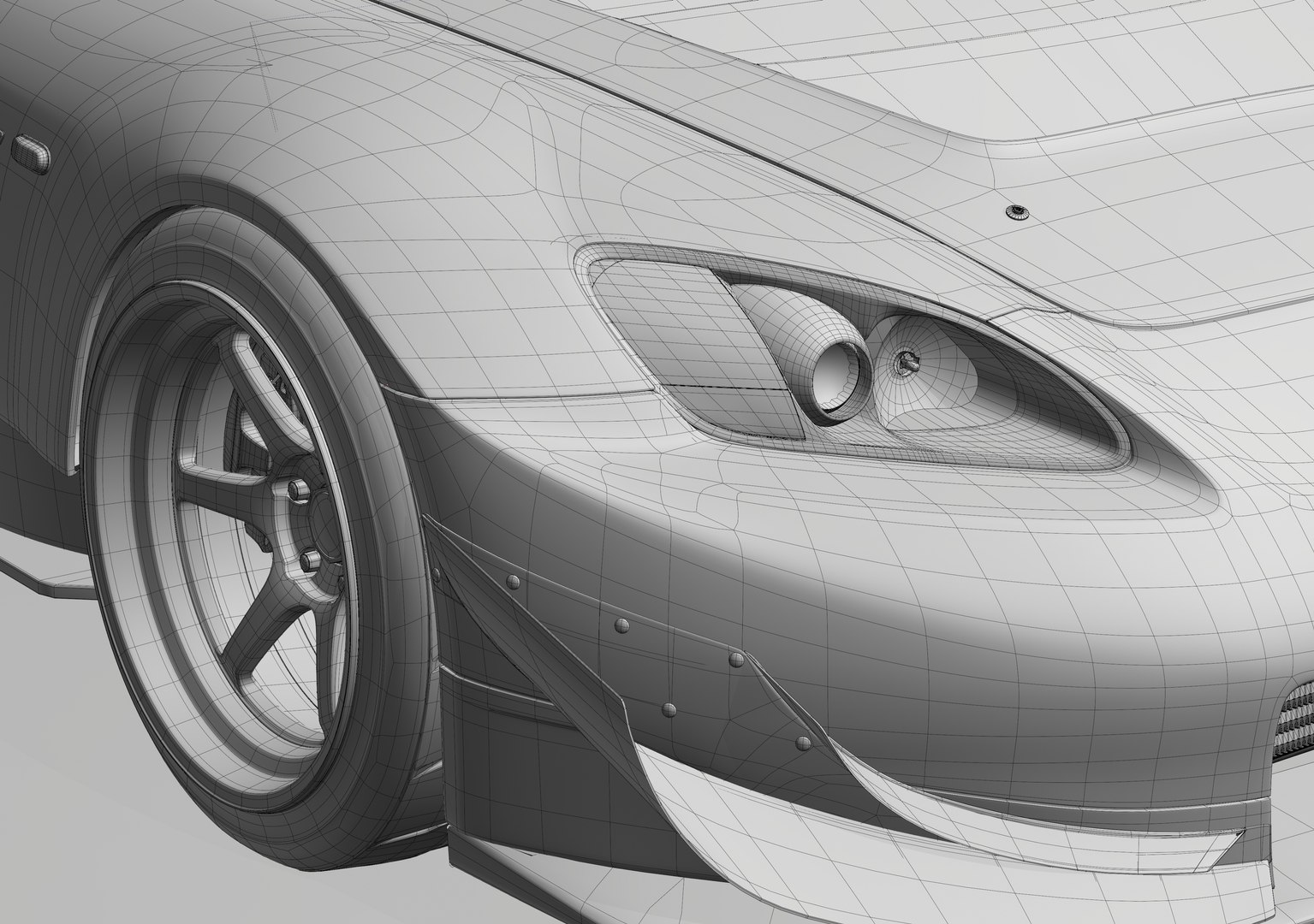 Honda S2000 Amuse GT1 3D Model - TurboSquid 1819910