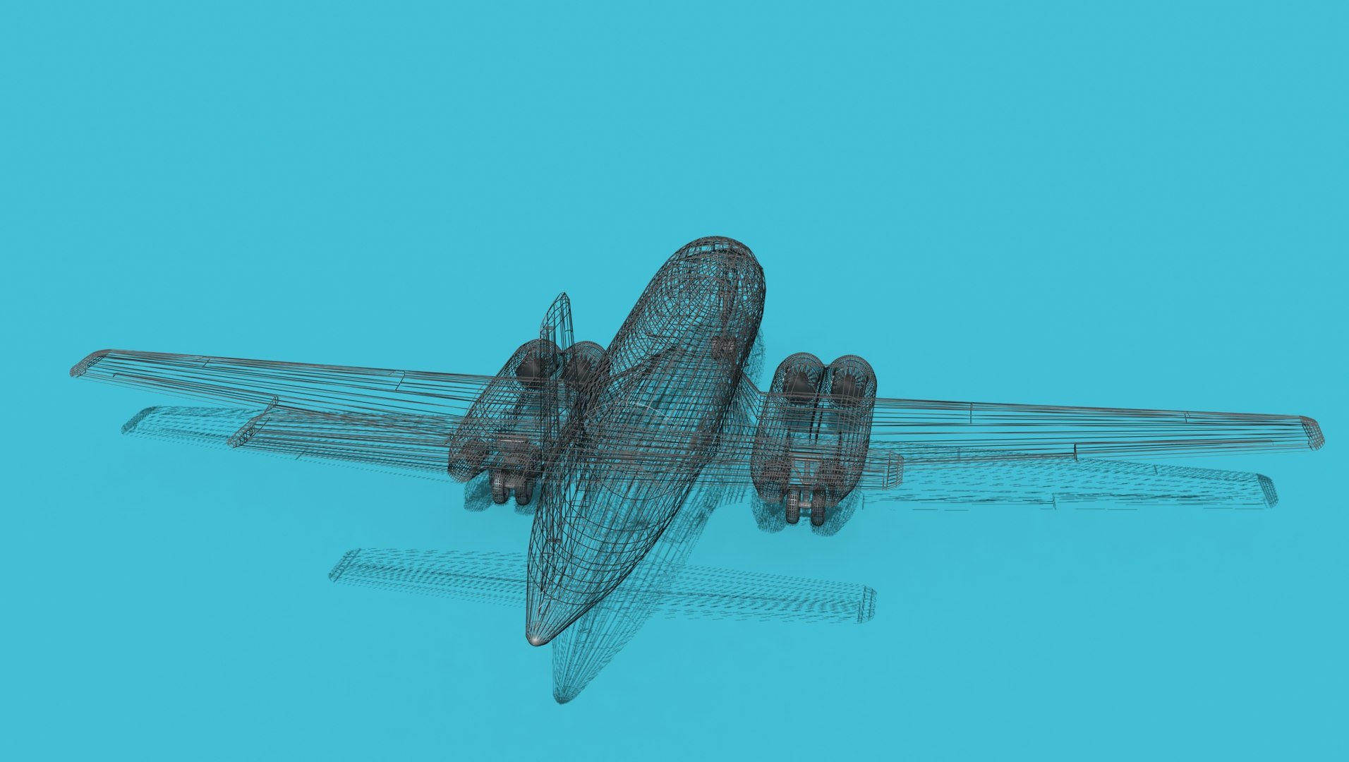 Avro Canada C-102 Jetliner V00 3D Model - TurboSquid 1912383