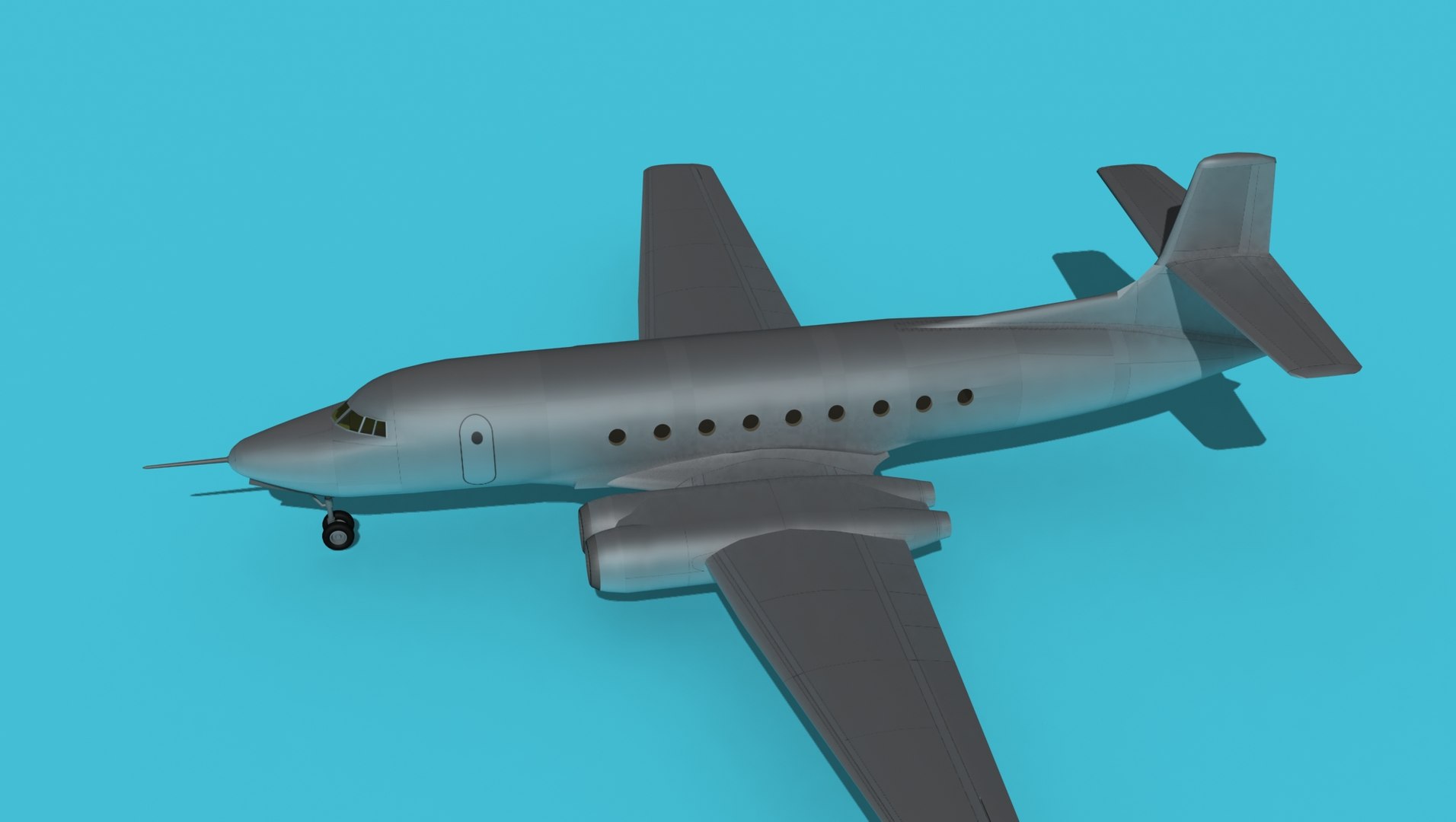 Avro Canada C-102 Jetliner V00 3D Model - TurboSquid 1912383