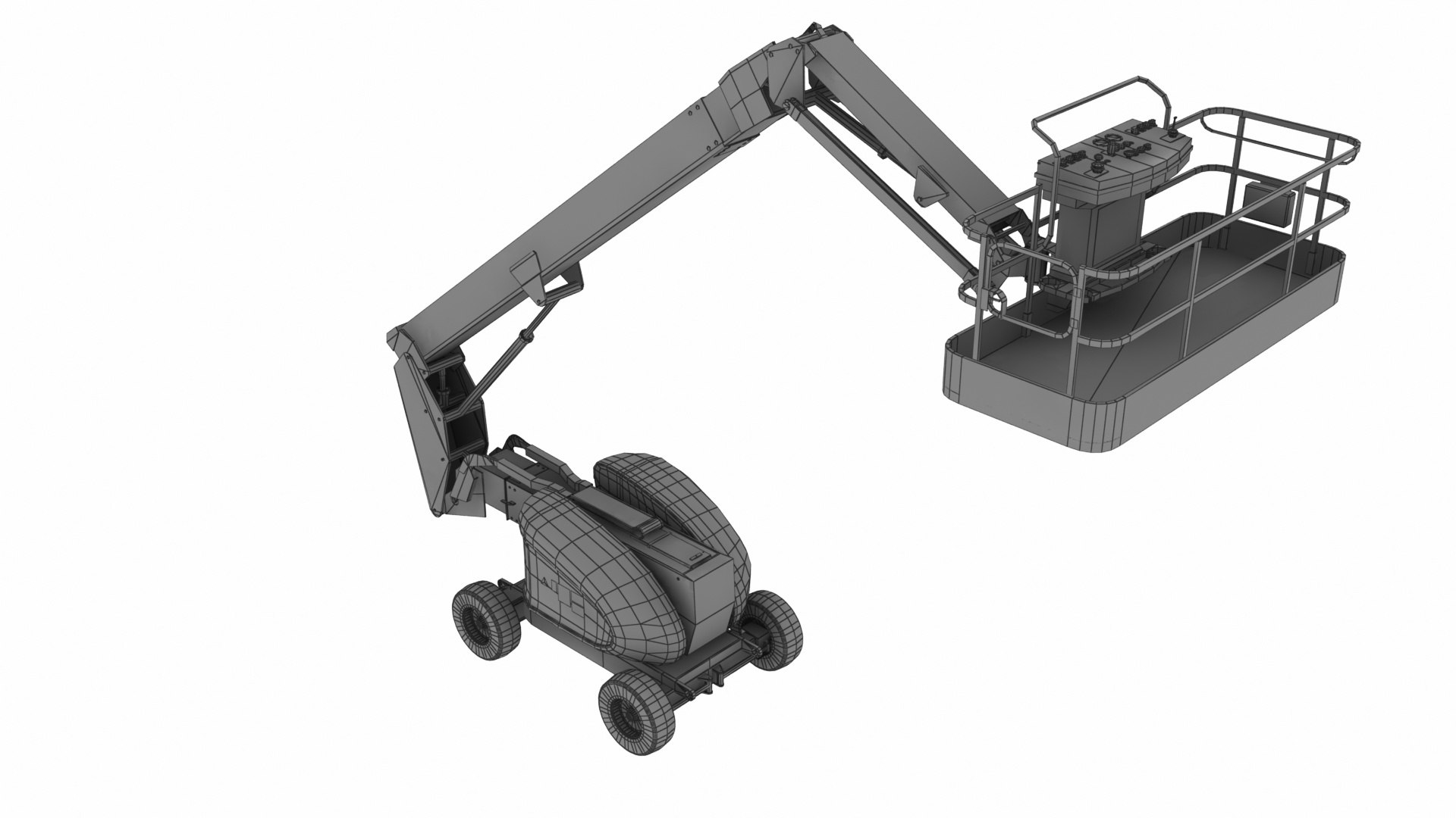 3D cherry picker model - TurboSquid 1465684
