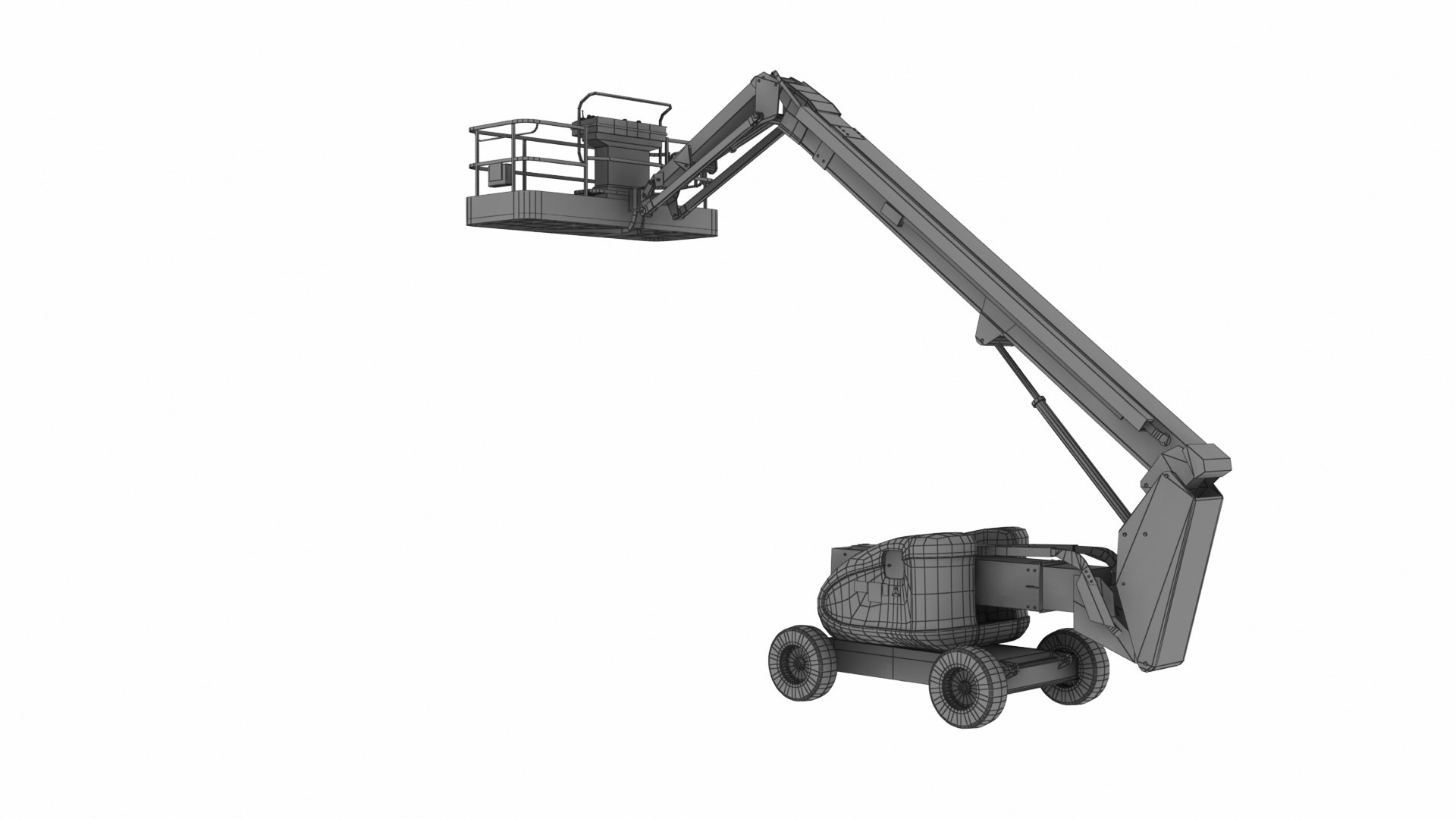3D cherry picker model - TurboSquid 1465684