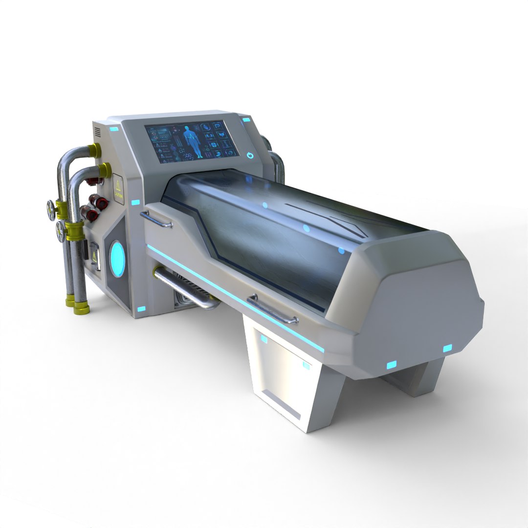 Sci-Fi Cryopod 3D Model - TurboSquid 2050992