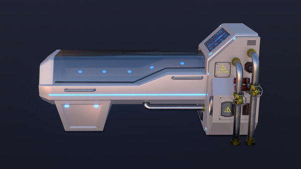 modelo 3d Sci-Fi Cryopod - TurboSquid 2050992