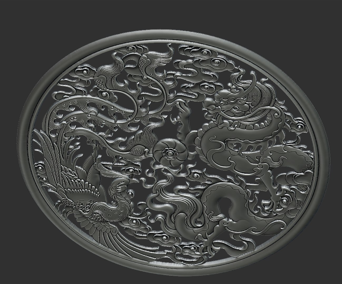 Dragon Phoenix 3D Model - TurboSquid 1610954