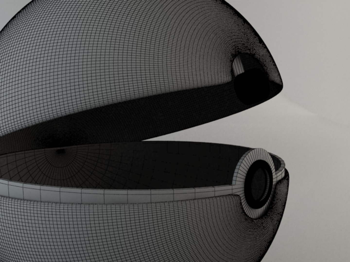 Pokemon Pokeball 3d Model