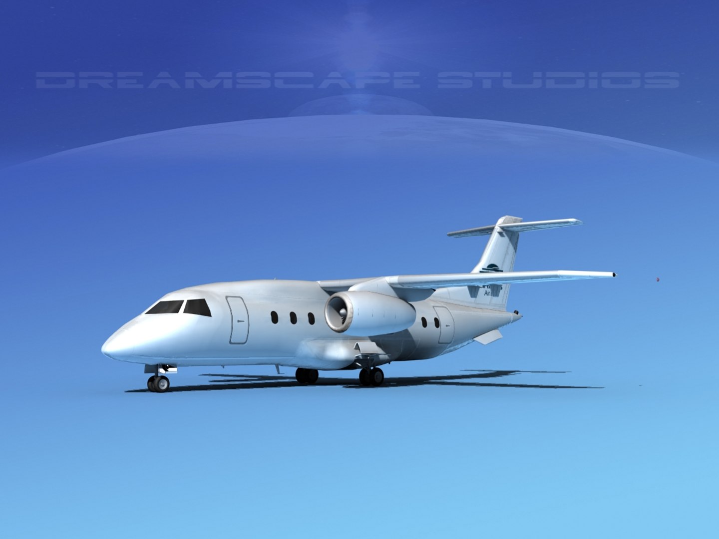 airlines 328jet jet aircraft 3ds