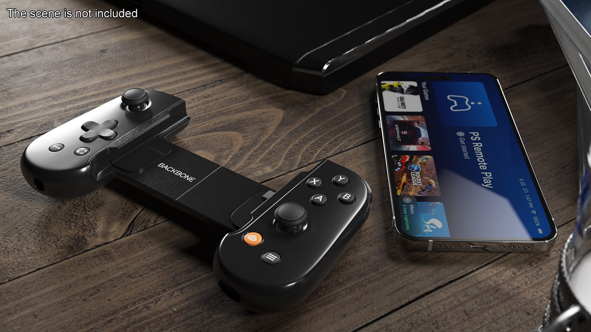 3D Model Mobile Gaming Controller For Android Backbone One - TurboSquid ...