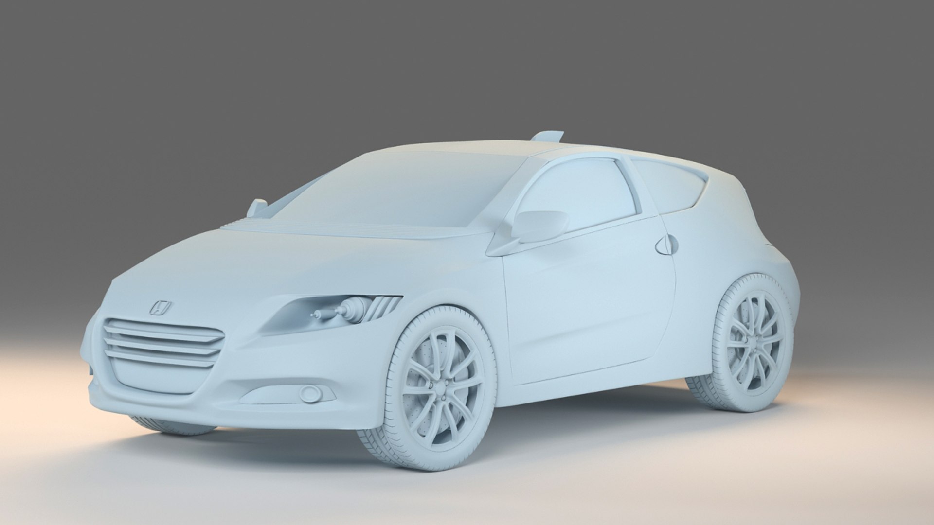 3D Honda Car - TurboSquid 1336438