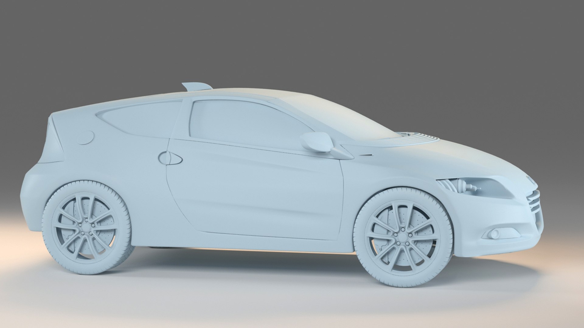 3D Honda Car - TurboSquid 1336438