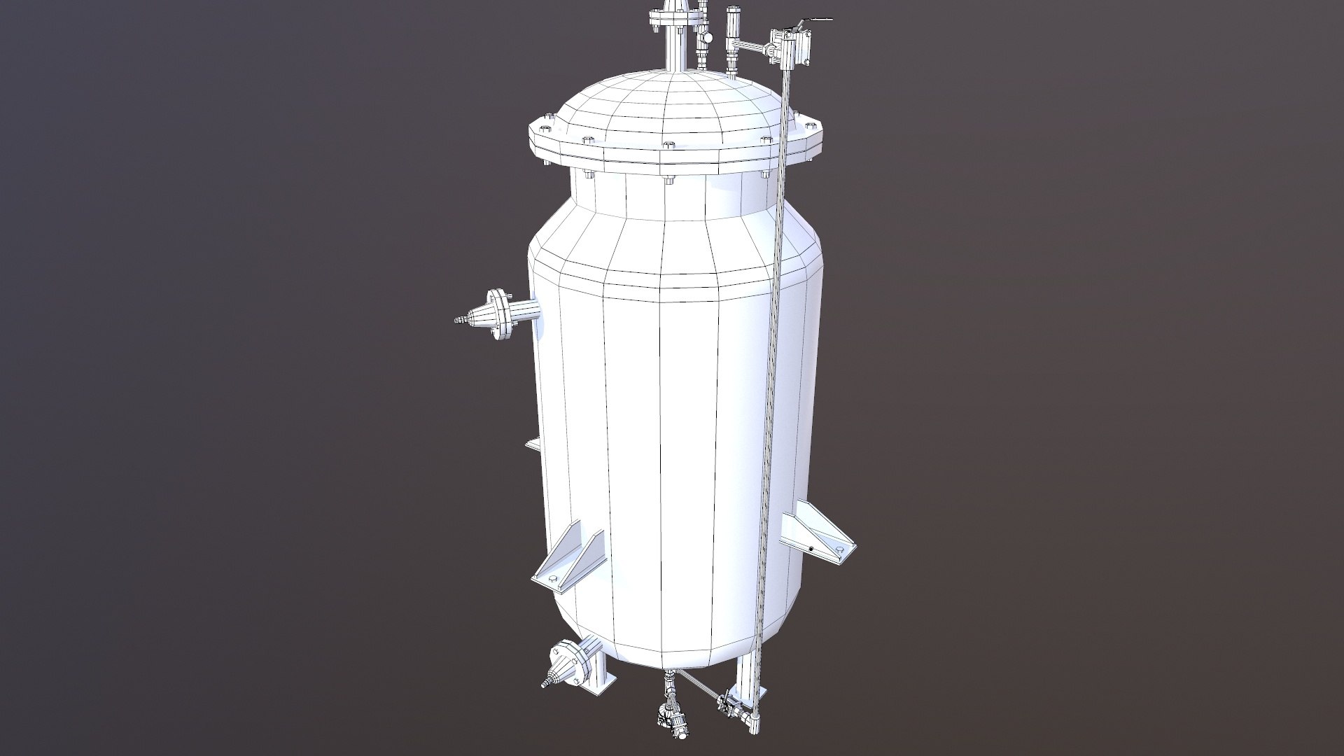 3D Storage Tank Model - TurboSquid 2291995