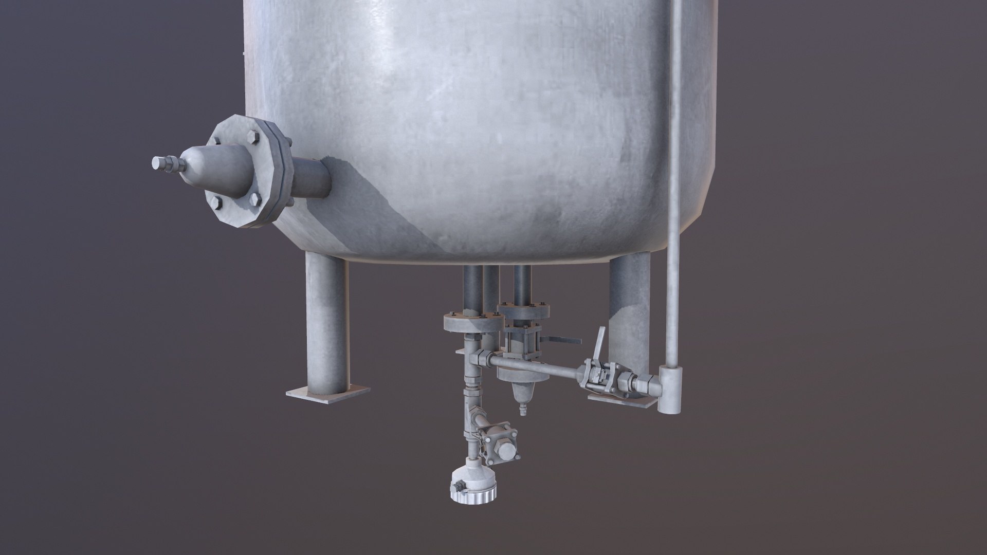 3D Storage Tank Model - TurboSquid 2291995