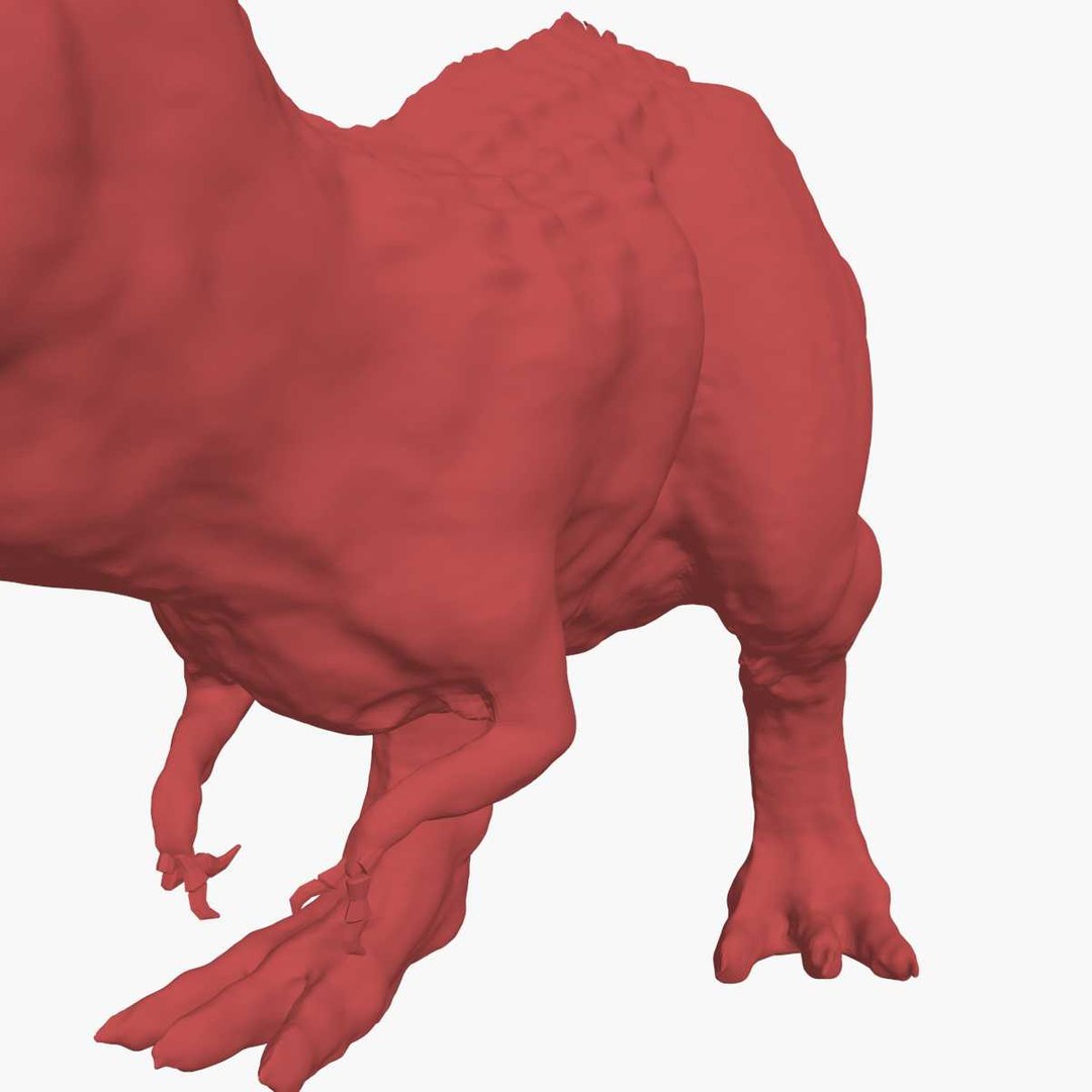 3d t-rex - base