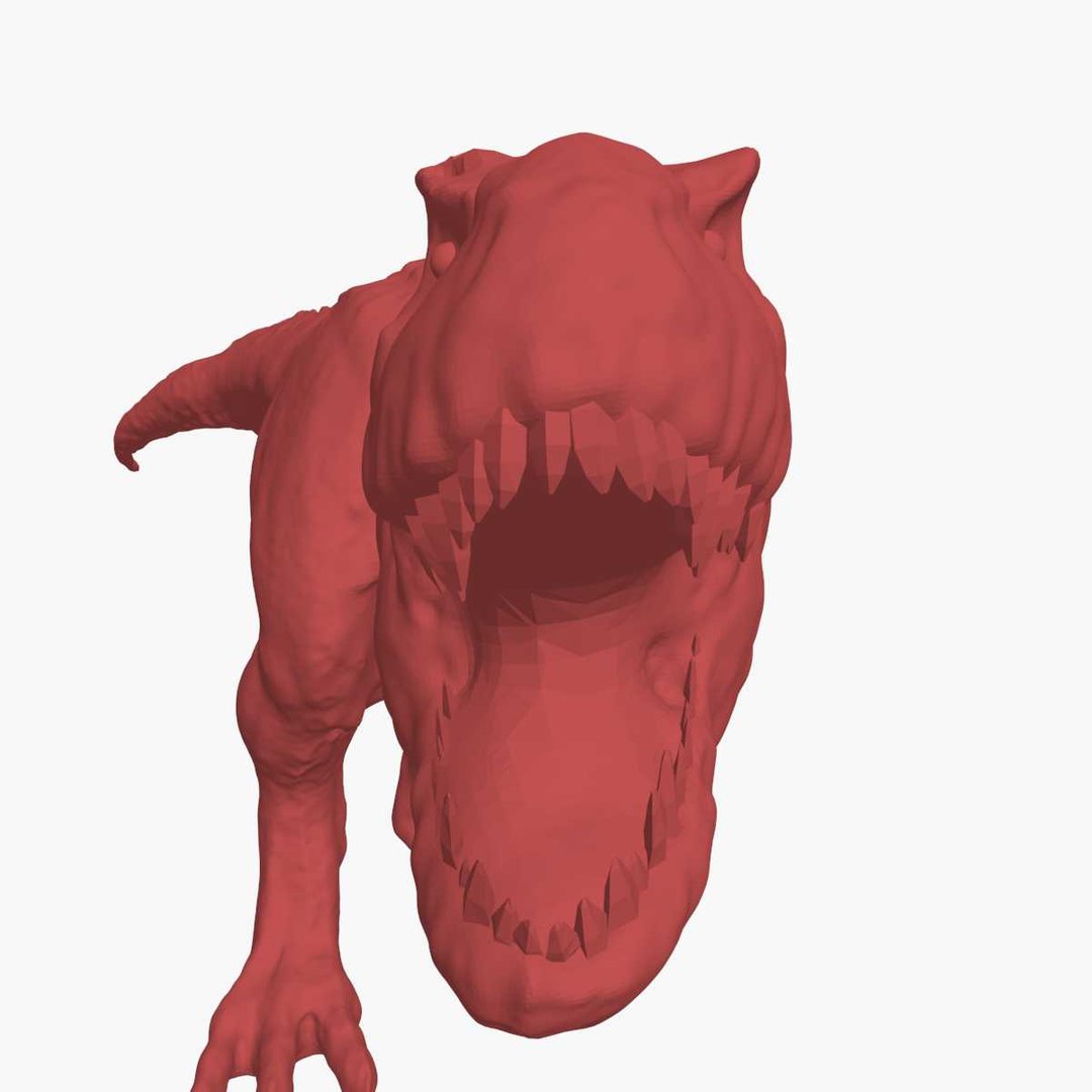 3d t-rex - base