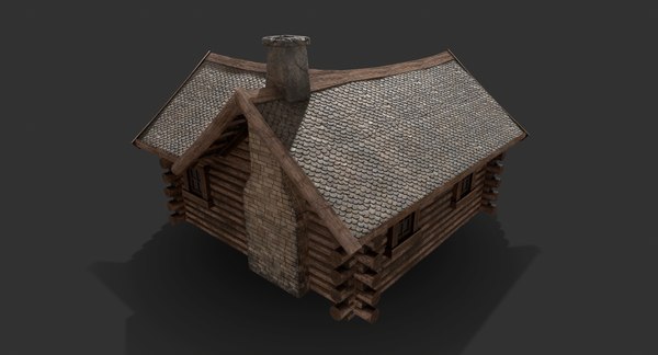 modelo 3d Casa de madera 001 - TurboSquid 1339596
