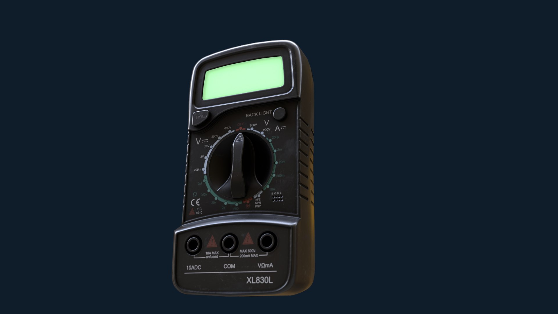 Multimeter 3D Model - TurboSquid 1815813