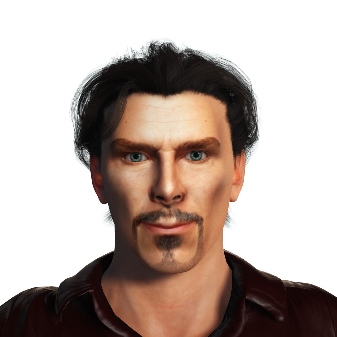 Benedict Cumberbatch 2 3D Rigged Model Ready For Animation 3D Model ...
