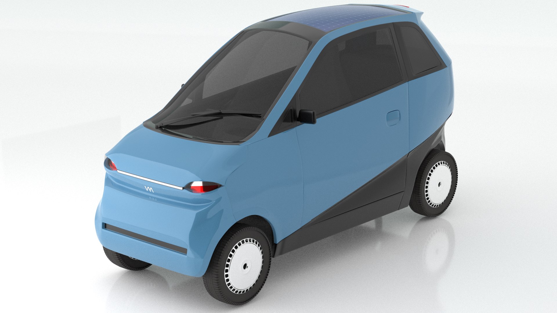 Vayve Mobility EVA Sky Blue 3D Model - TurboSquid 2204094
