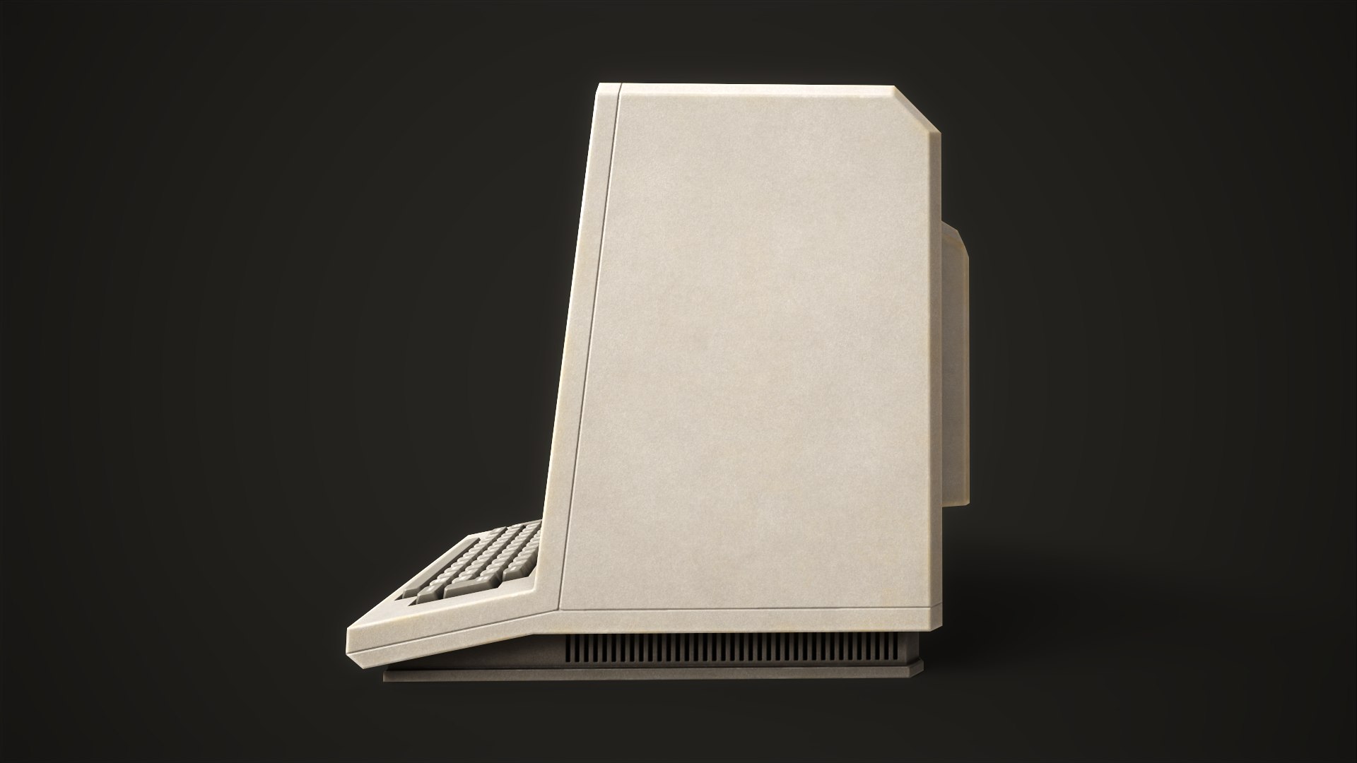 Retro Terminal 3D Model - TurboSquid 2185393