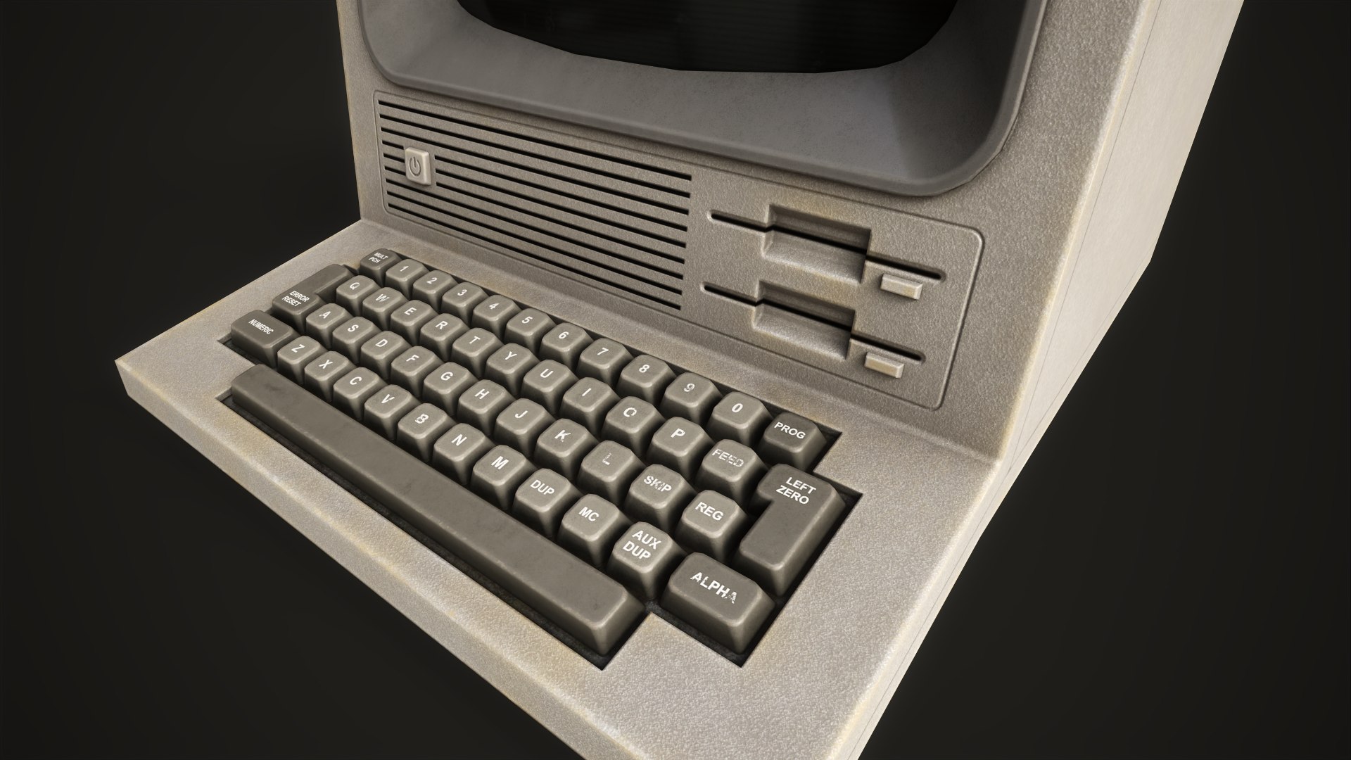 Retro Terminal 3D Model - TurboSquid 2185393