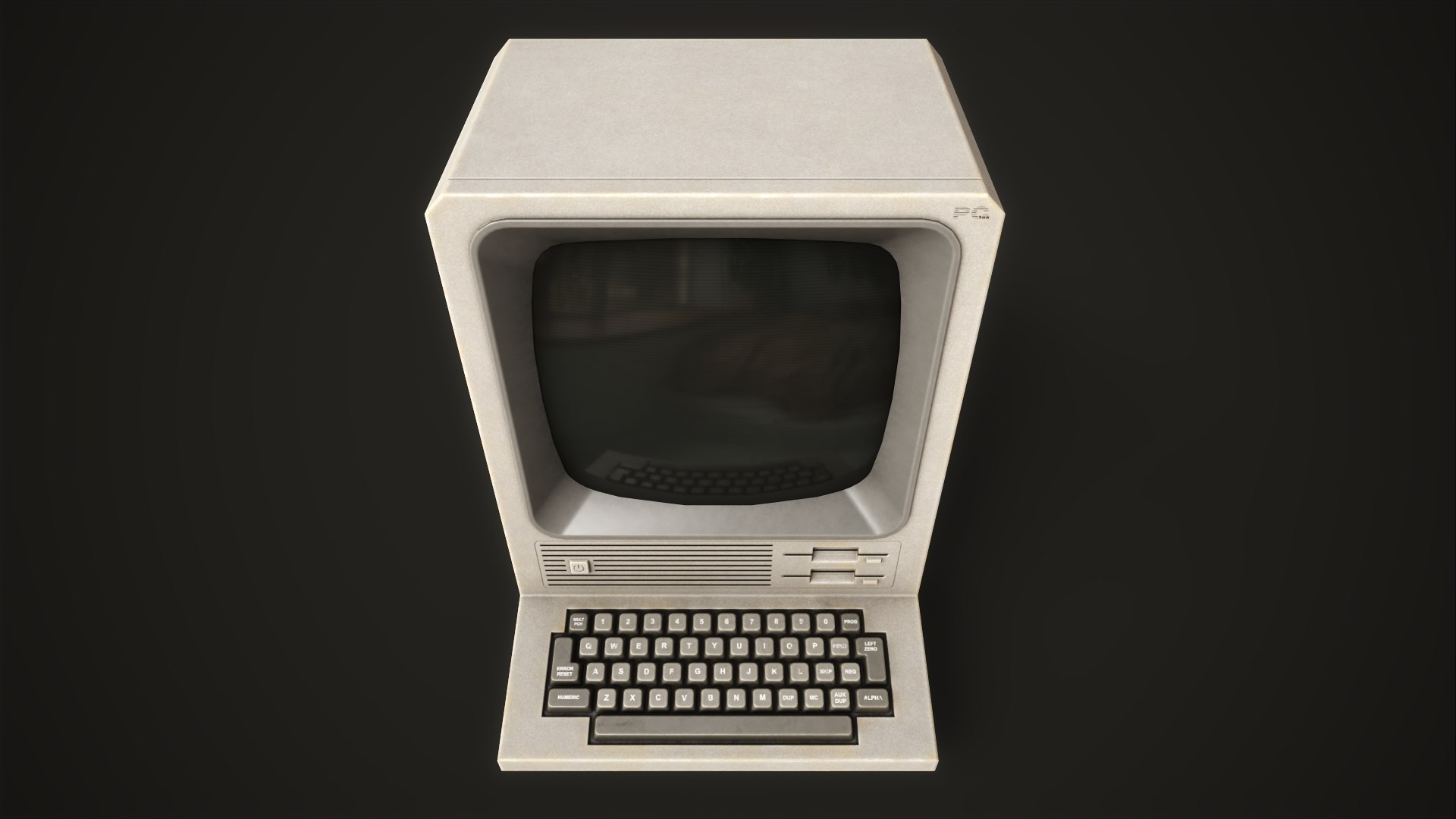 Retro Terminal 3D Model - TurboSquid 2185393