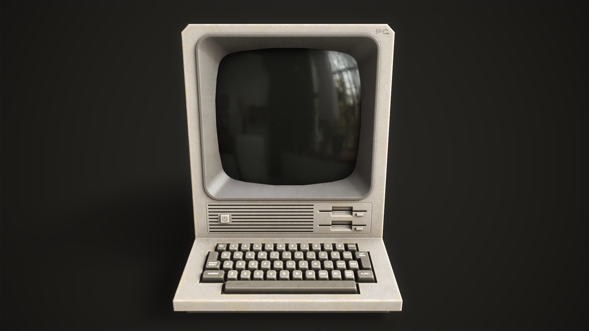 Retro Terminal 3D Model - TurboSquid 2185393