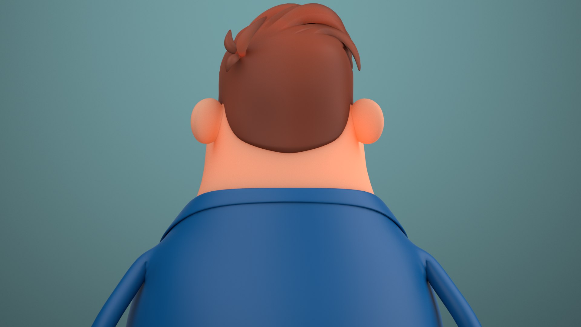 3D Model Cartoon Showman Character - TurboSquid 2082259