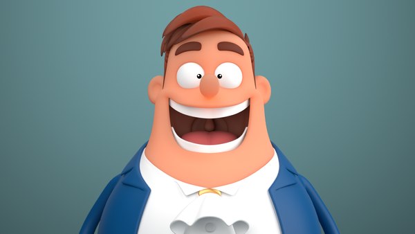 Cartoon Showman Character3D模型 - TurboSquid 2082259