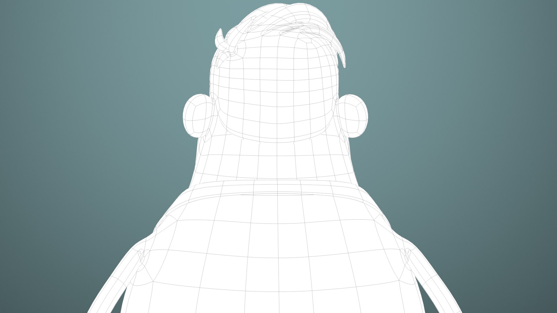 3D Model Cartoon Showman Character - TurboSquid 2082259