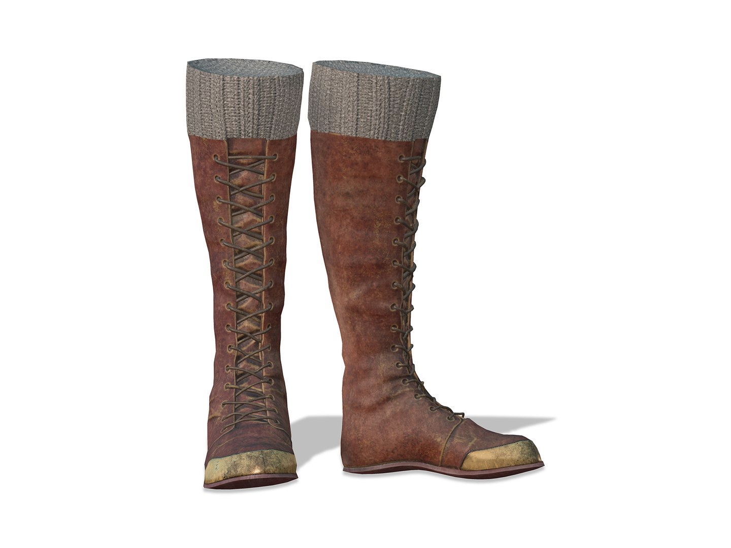 Officer Western Expeditor Archaeologist Explorer Pants Full Outfit 3D ...