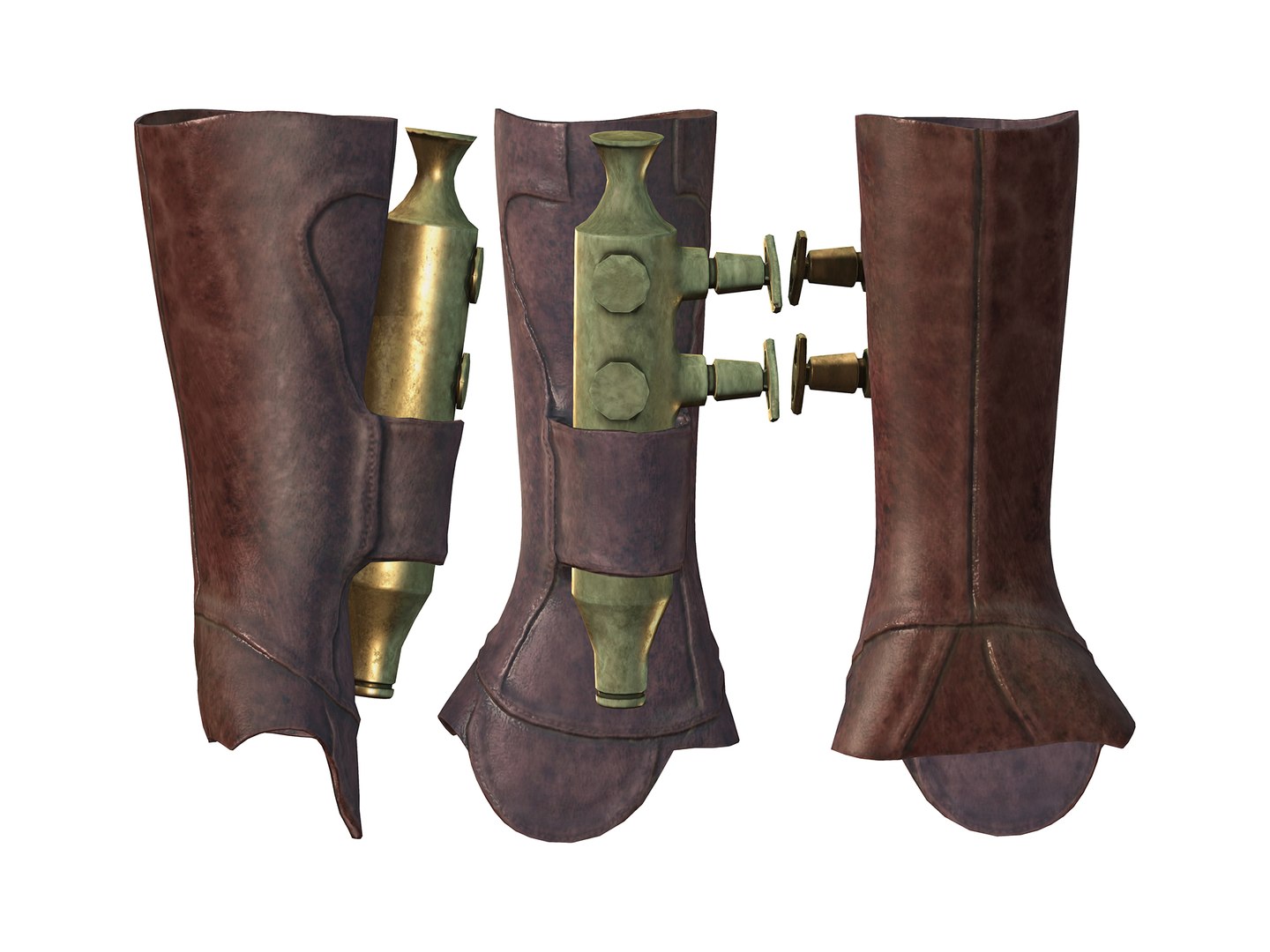 Officer Western Expeditor Archaeologist Explorer Pants Full Outfit 3D ...