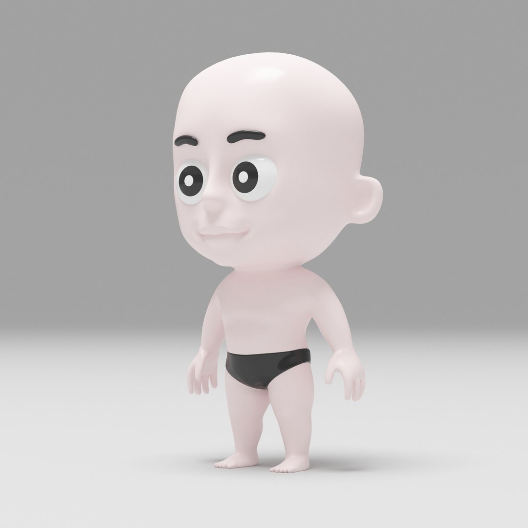 3D model Baby base mesh - TurboSquid 1946775