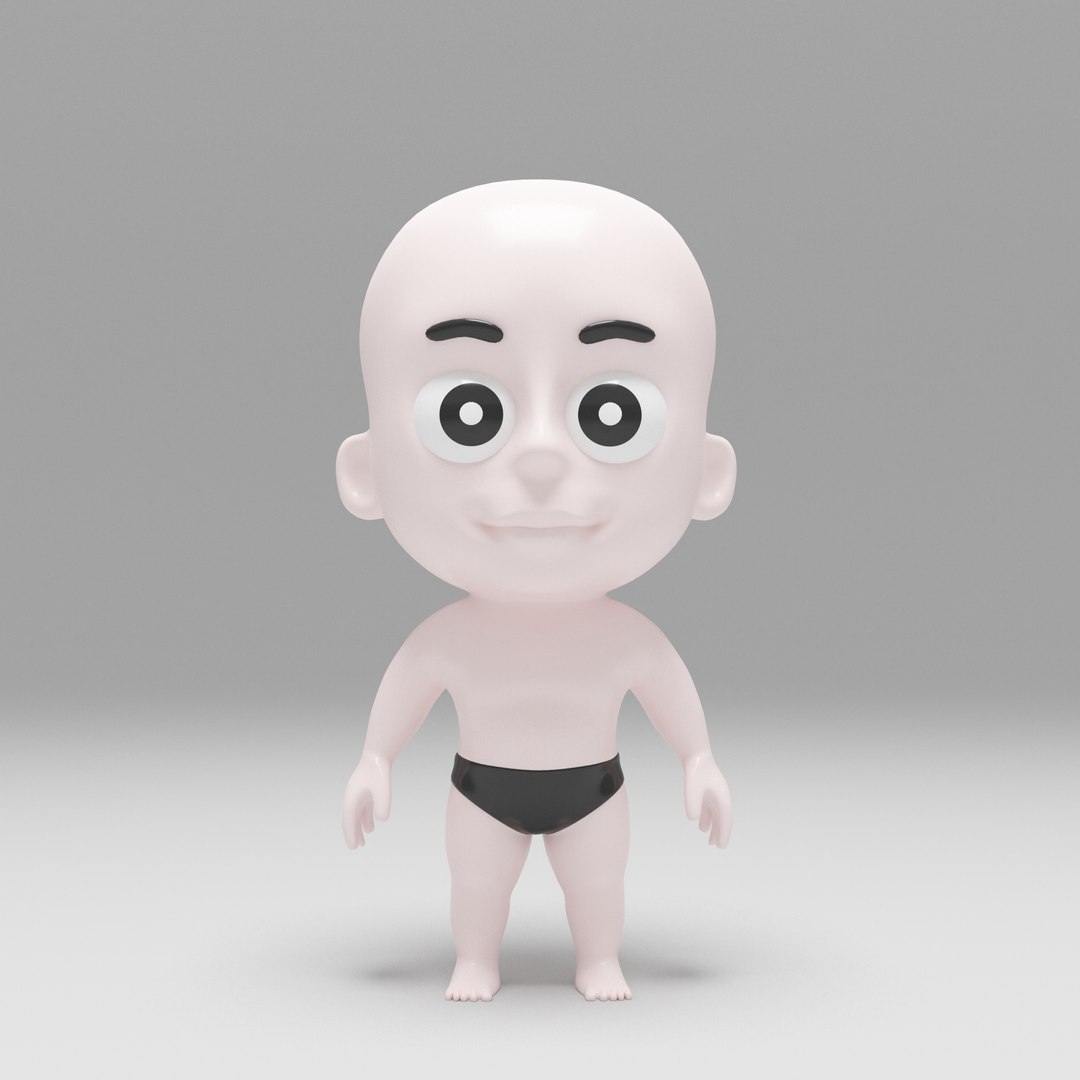 3D model Baby base mesh - TurboSquid 1946775